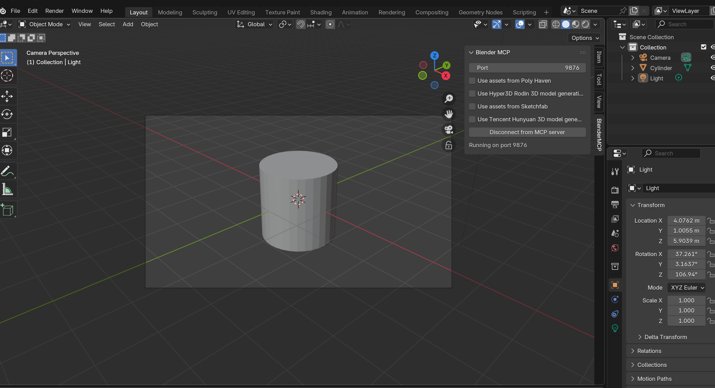 Blender-Grundlagen Teil 1: Erste Schritte - Lassen Sie Ihre Hände gehorchen | Blender MCP Tutorial