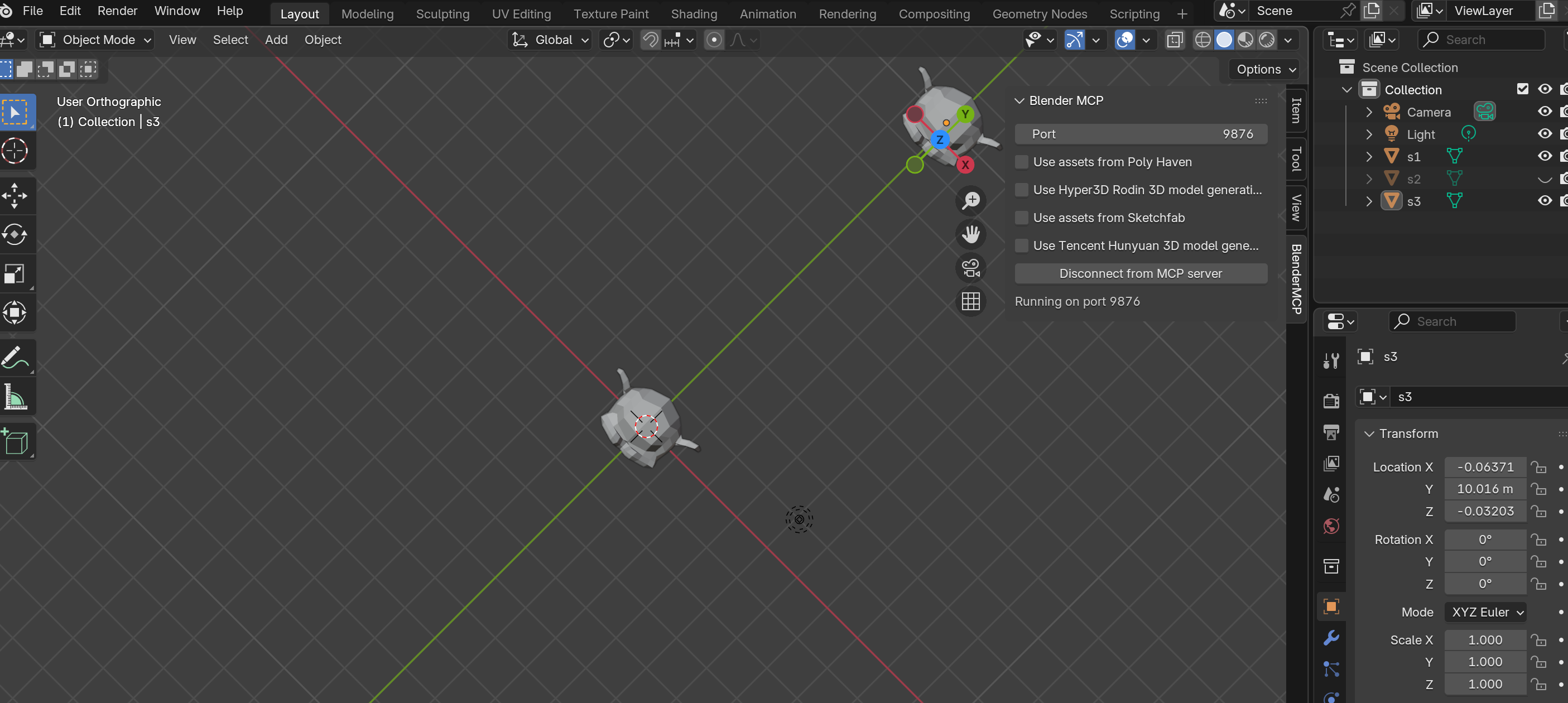 Blender 기초 Part 1: 시작하기 - 손에 익숙해지기 | Blender MCP 튜토리얼